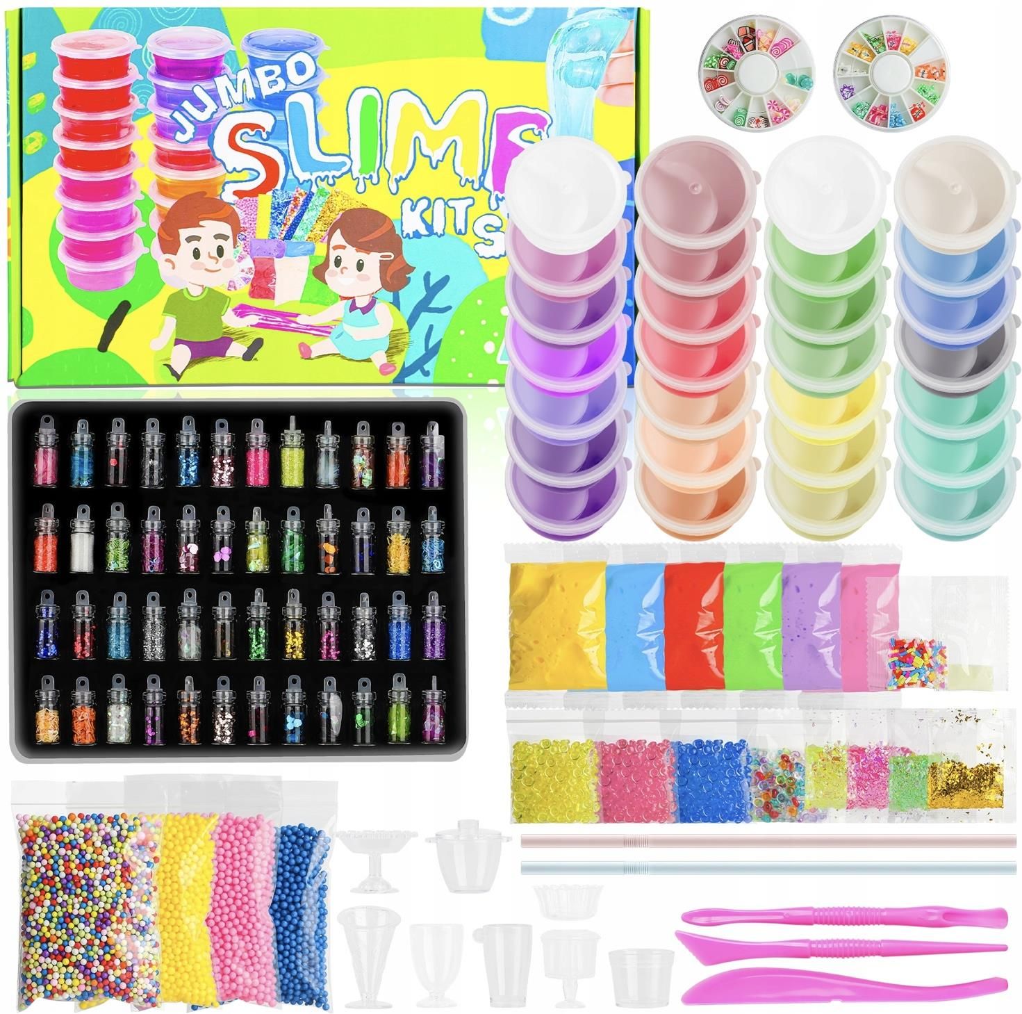 Watchme Zestaw Slime Do Robienia Glutów Jumbo Kreatywny Duży Xxl 28 ...