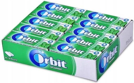 Orbit Zestaw Wrigley'S Guma Do Żucia Spearmint 14g X 30szt. - Ceny i ...