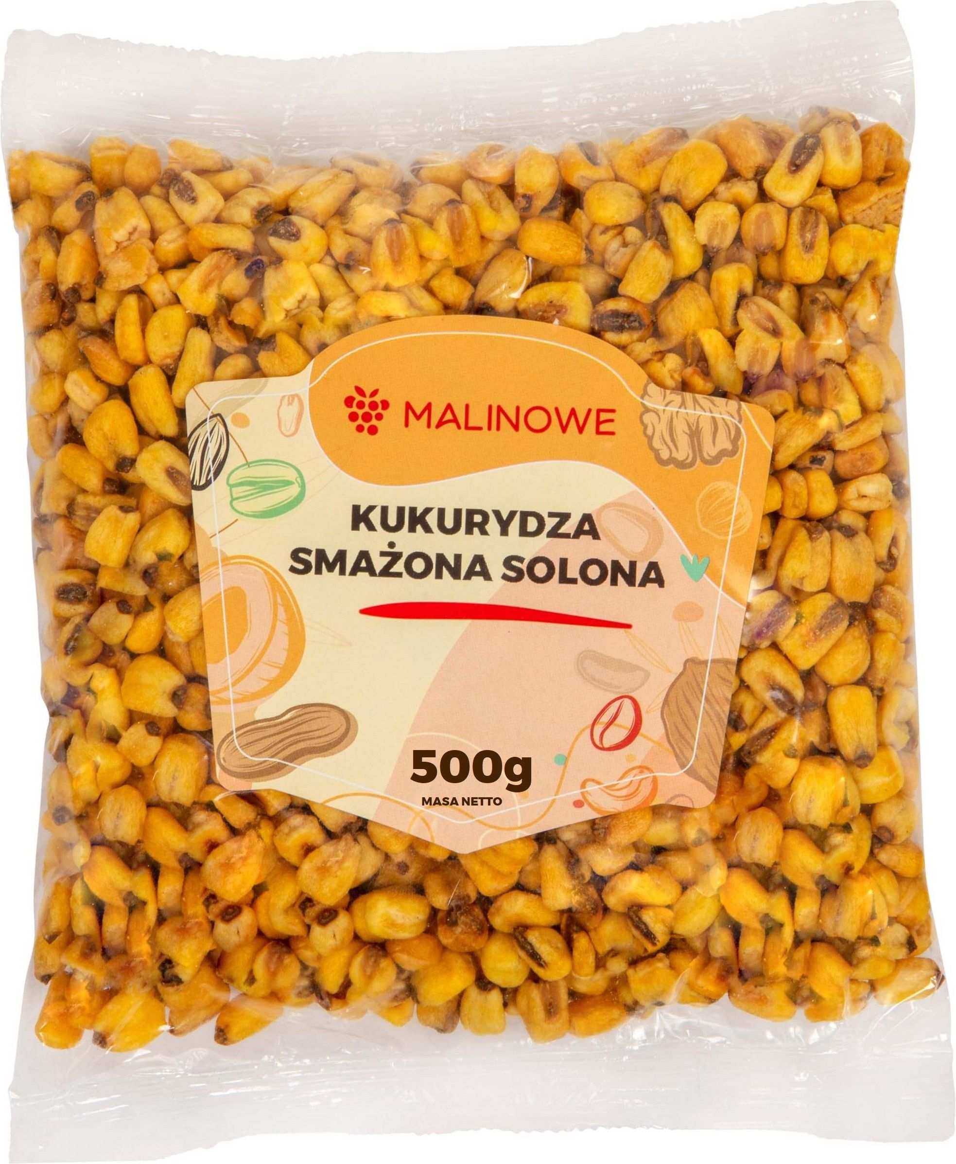 Malinowe Kukurydza Smażono Solna 500g - Ceny i opinie - Ceneo.pl
