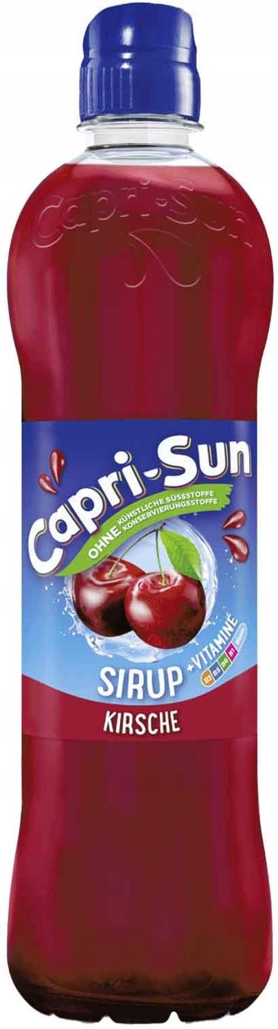 Capri Sun Capri Sun Sirup Kirsche Syrop Wiśniowy Z Witaminami 600ml ...