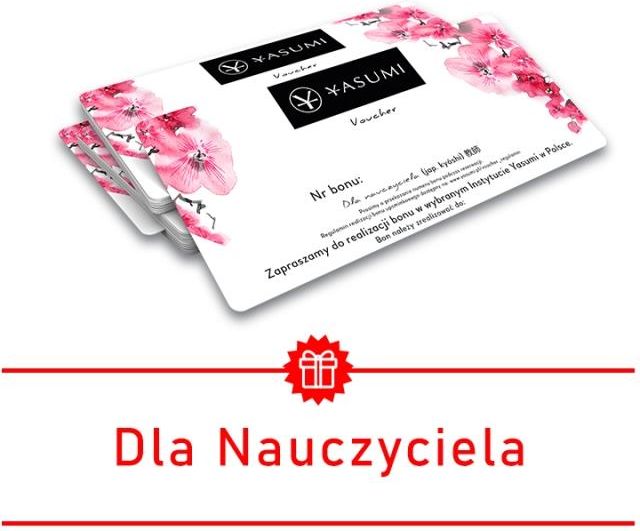 Yasumi E-Voucher Dla Wyjątkowej Osoby Bon Podarunkowy Spa EVOUCHER ...