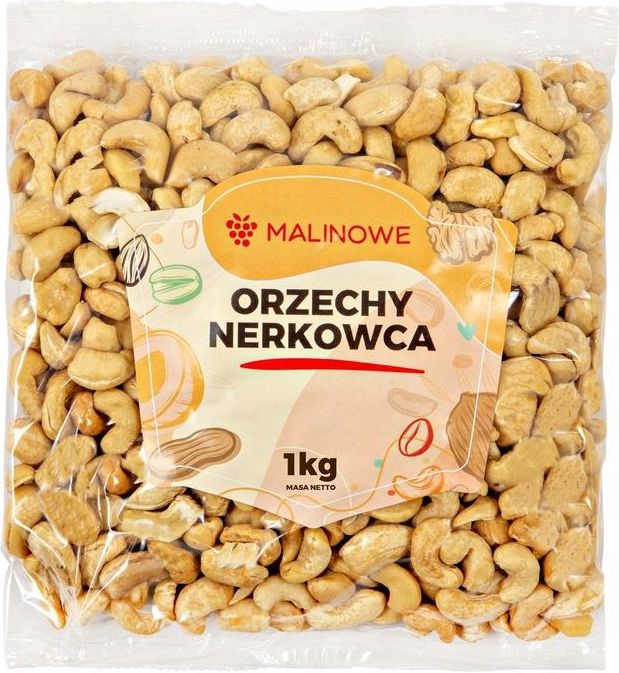 Malinowe Orzechy Nerkowca Całe 1kg Nerkowiec Cały Naturalny Jakość Premium - Ceny i opinie ...