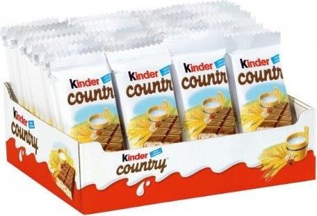Ferrero Baton Kinder Country 40x23,5g - Ceny i opinie - Ceneo.pl
