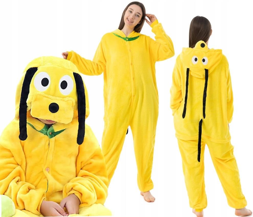 Pies Pluto Piżama Kombinezon Przebranie Kigu Onesie 140 CH6G - Ceny i ...