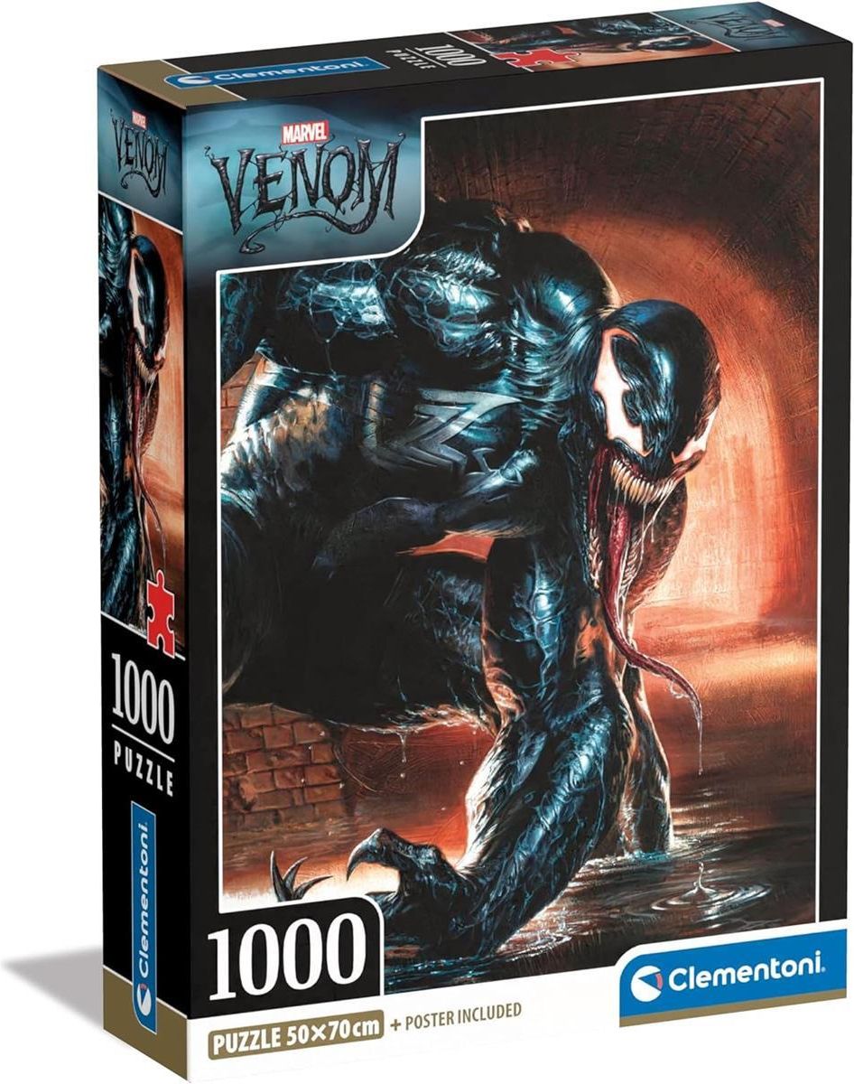 Clementoni Puzzle 1000 Compact Marvel Venom - Ceny i opinie - Ceneo.pl