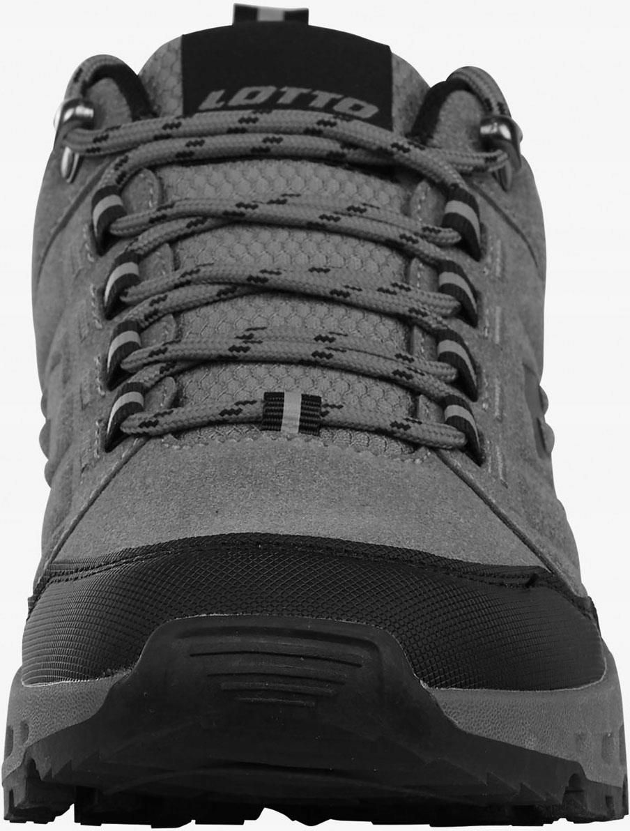 Buty Męskie Lotto Ketcham Sportowe Szare Trekking Skóra Rozmiar 42 ...