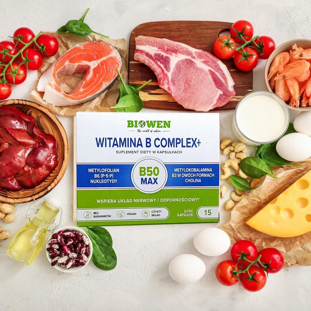 Witamina B Complex + Biowen 15 Kapsułek - Opinie i ceny na Ceneo.pl