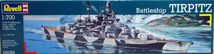 REVELL TIRPITz MODEL 1:700 REVELL 05099 - Ceny i opinie - Ceneo.pl