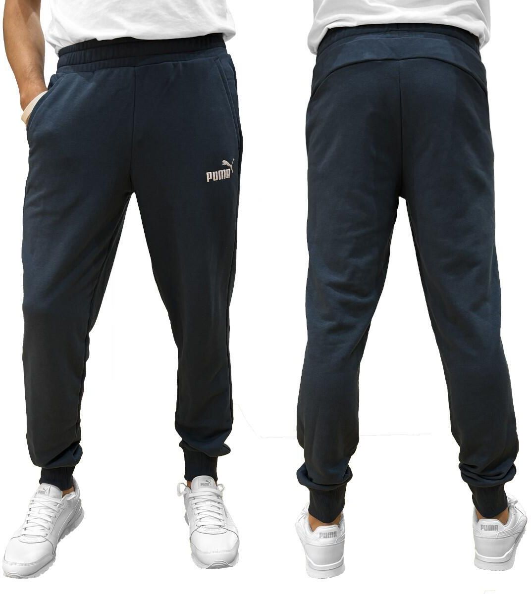 Puma Spodnie Dresowe Męskie Ess Logo Czarne - Ceny i opinie - Ceneo.pl