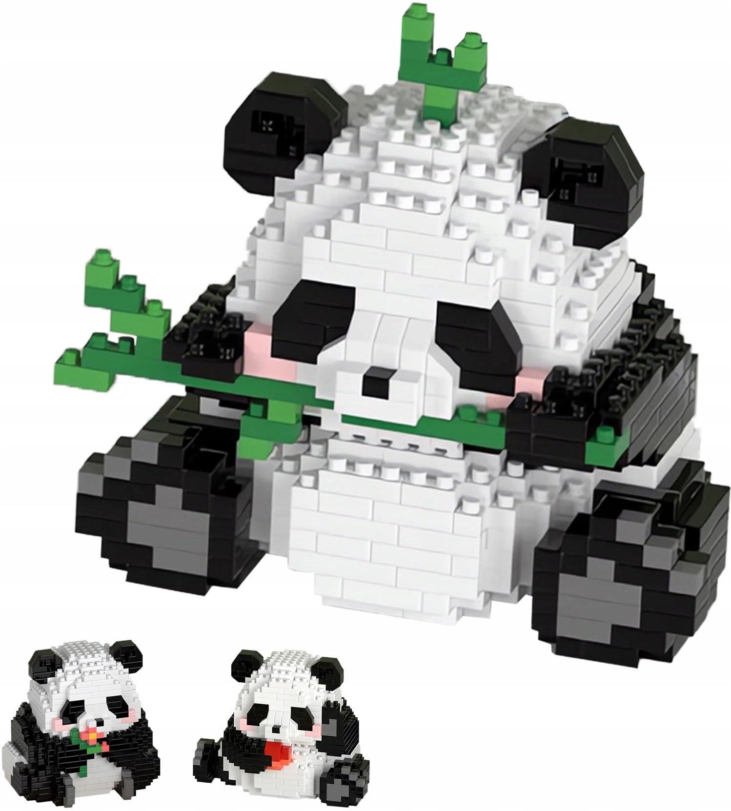 Dawdix Zestaw Klocków Panda 3W1 Mini Klocki Dla Dzieci I Dorosłych ...