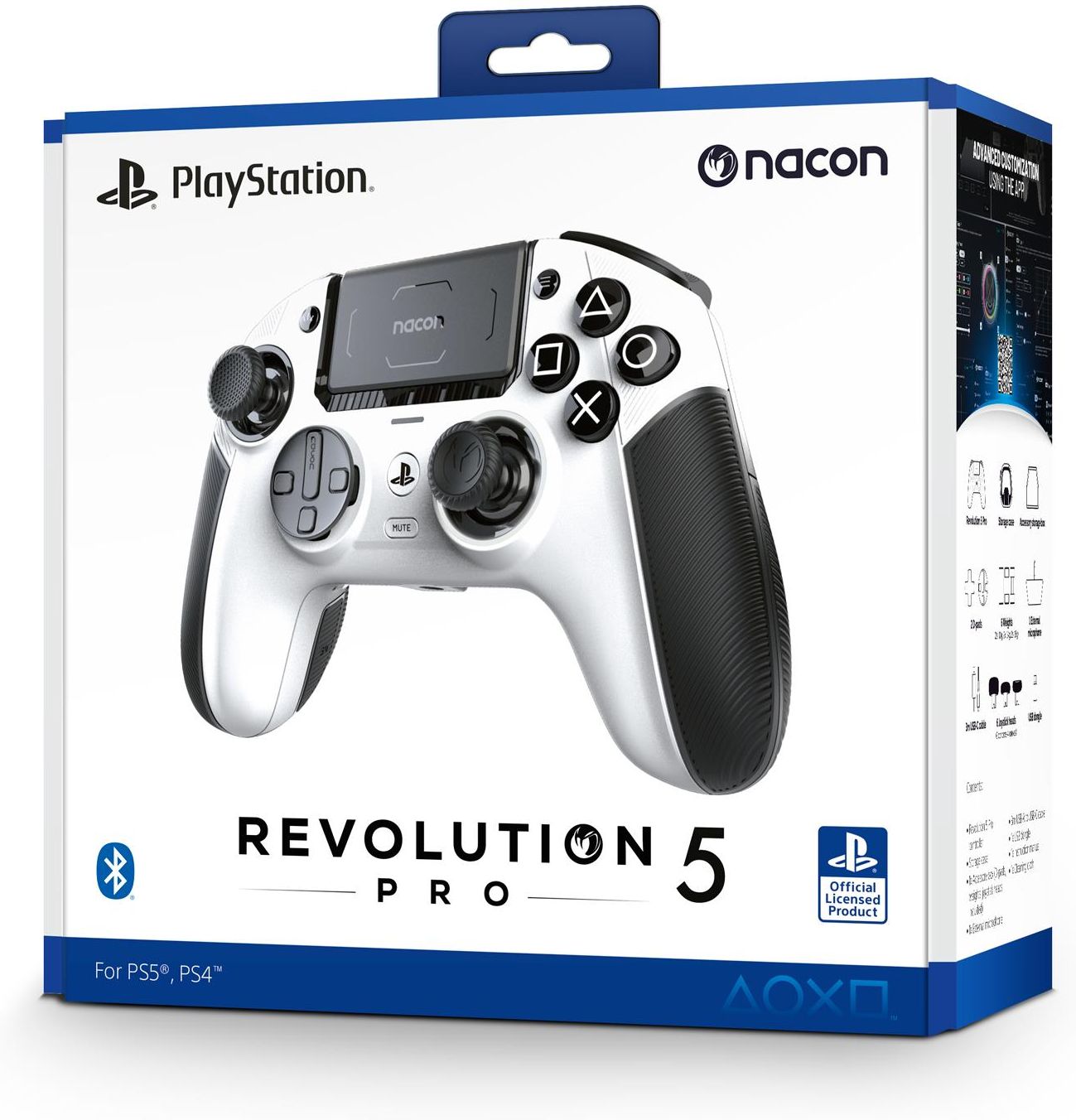 Gamepad Nacon PS5 Revolution 5 Pro Controller White NA023534 - Ceny i ...