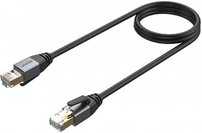 Patch Cable Kat.8 (S/FTP) Unitek 8m czarny - Opinie i ceny na Ceneo.pl