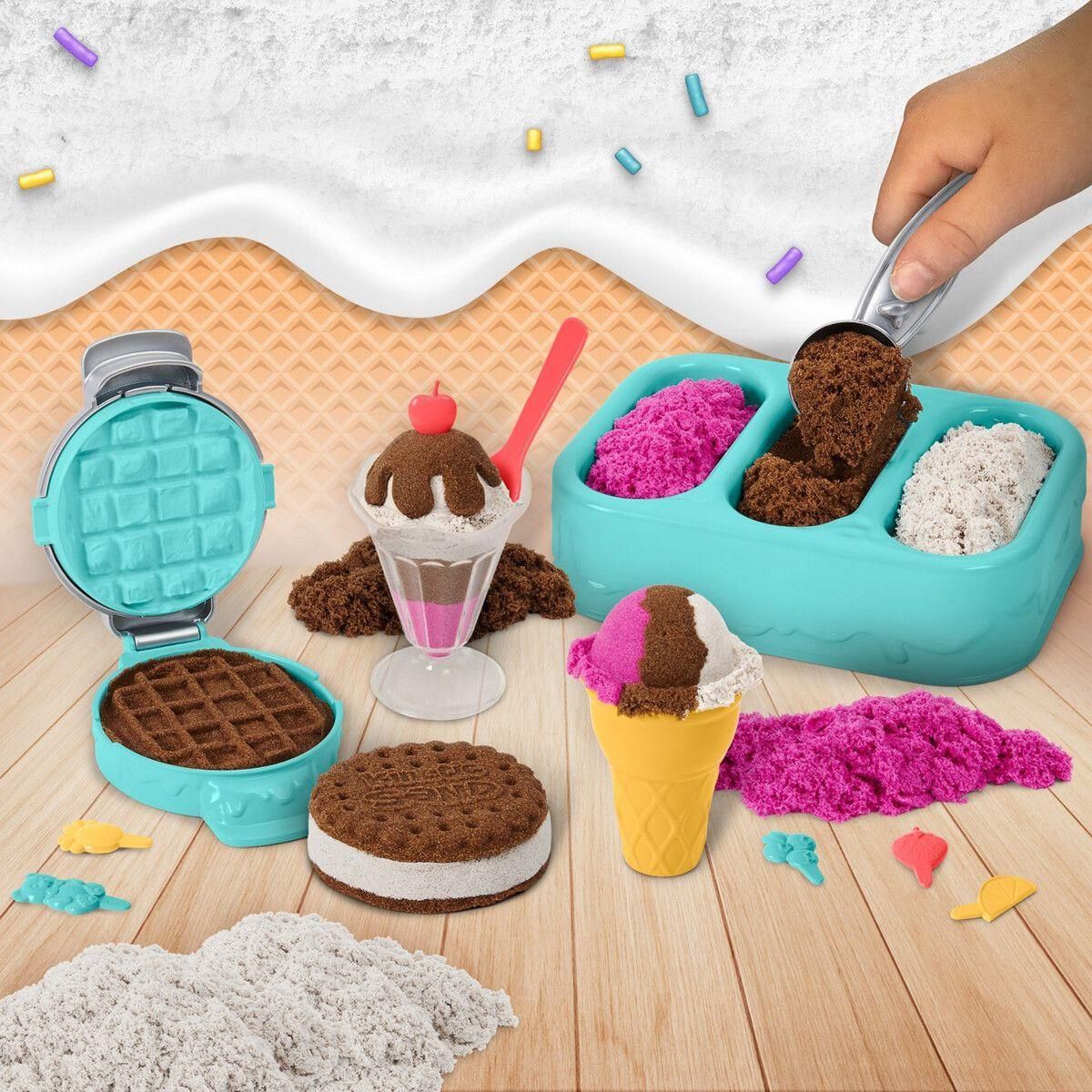 Zabawka Kinetic Sand Playset Ice Cream Treats - Ceny i opinie - Ceneo.pl