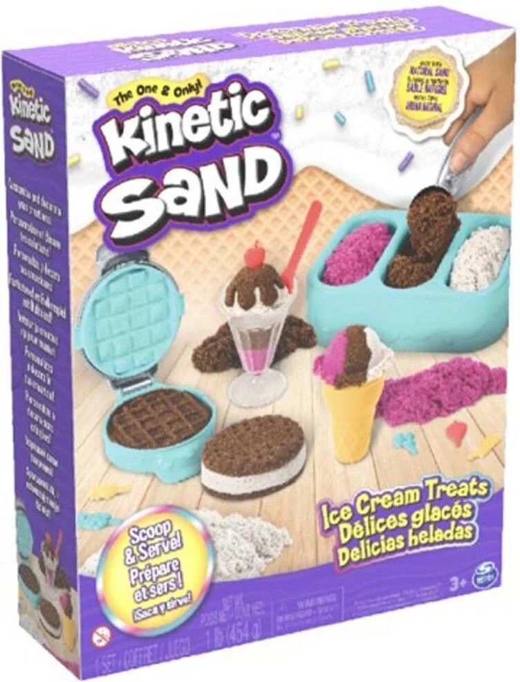 Zabawka Kinetic Sand Playset Ice Cream Treats - Ceny i opinie - Ceneo.pl