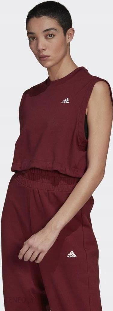 Adidas Bordowy Top Studio Tank HD6799 (M) - Ceny i opinie - Ceneo.pl