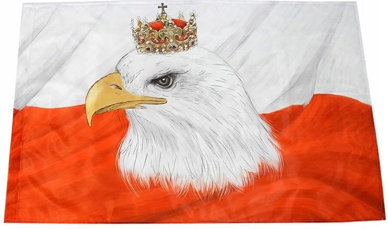 Flaga Polski Barwy Narodowe Orzeł Godło 150X90 - Ceny i opinie - Ceneo.pl