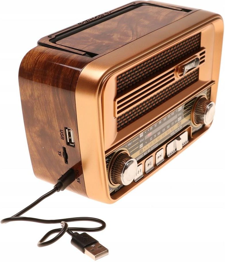 Radio Radio RETRO TF MP3 USB Solar BLUETOOTH 4231 - Opinie i ceny na ...