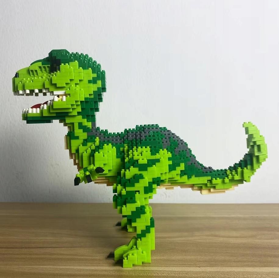 M-Import Klocki Figurka Dinozaur Velociraptor Micro Klocki - ceny i ...