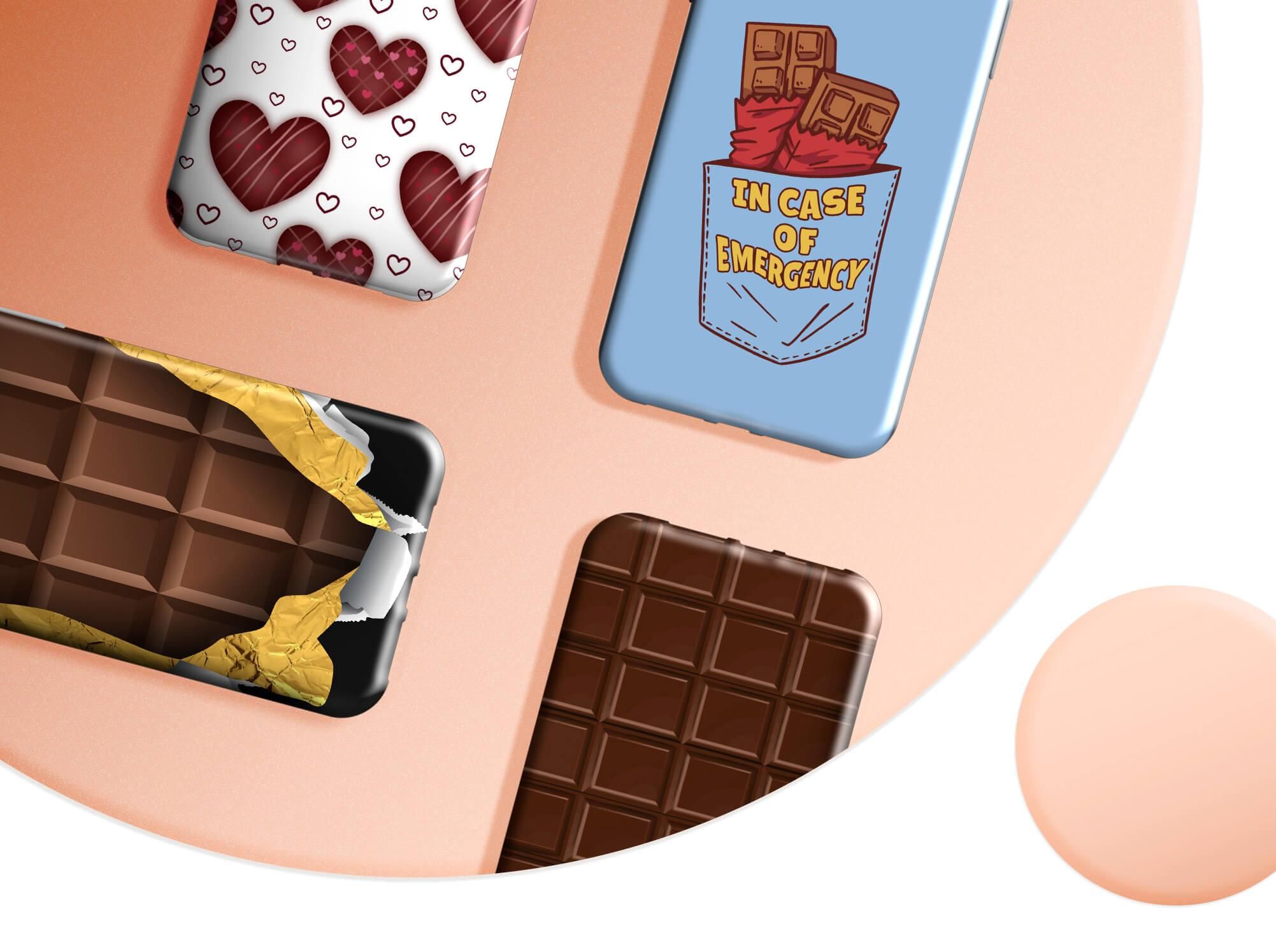 Hello Case Etui Do Xiaomi Poco F6 Czekolada Choco Słodycze Obudowa ...