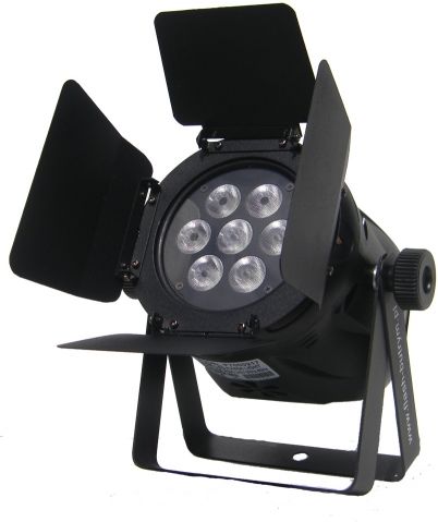 Flash-Butrym LED PAR 36 7x10W RGBW 4w1 DMX + BARNDOOR - Sprzęt ...