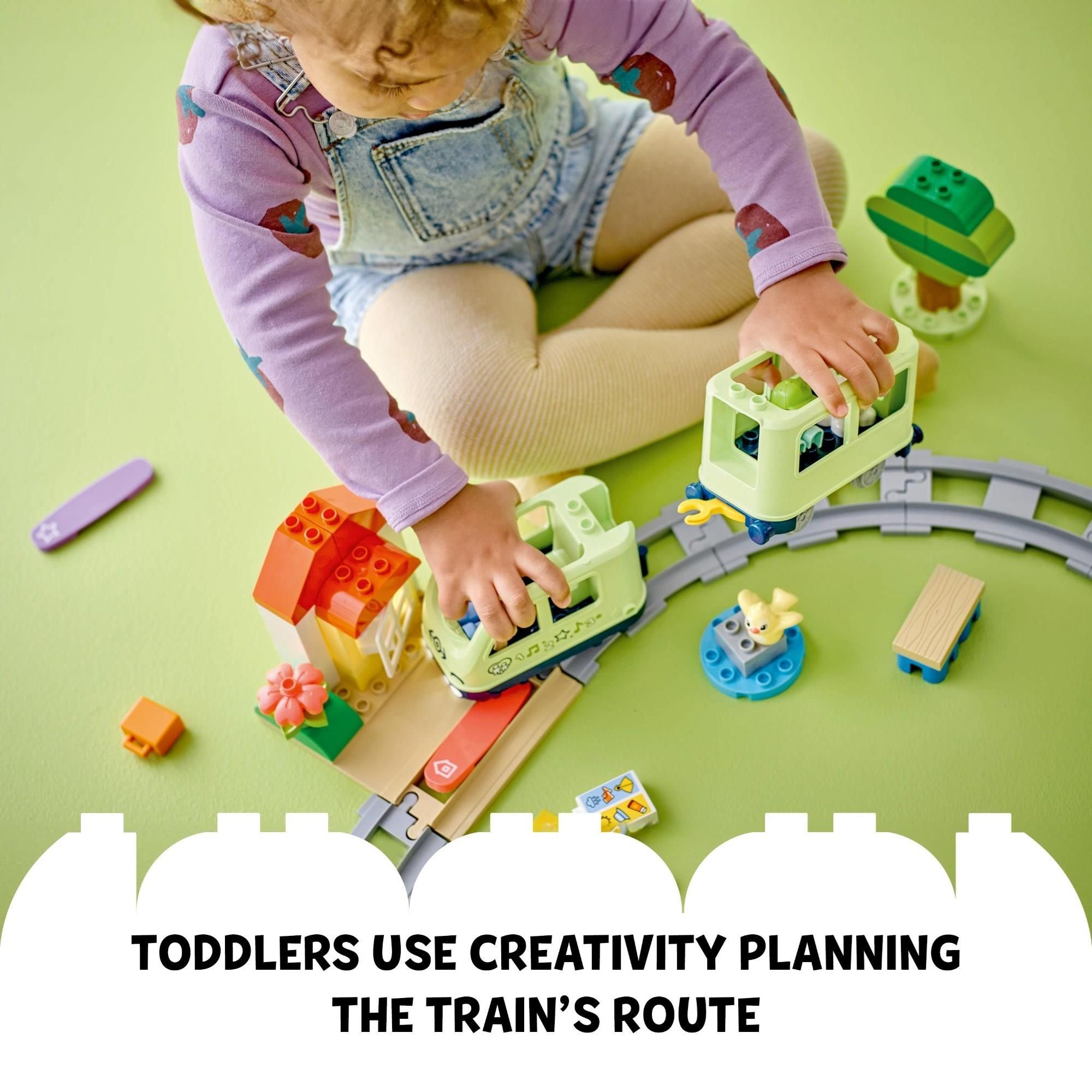 LEGO DUPLO 10427 Przygoda z interaktywnym pociągiem - Ceny i opinie ...