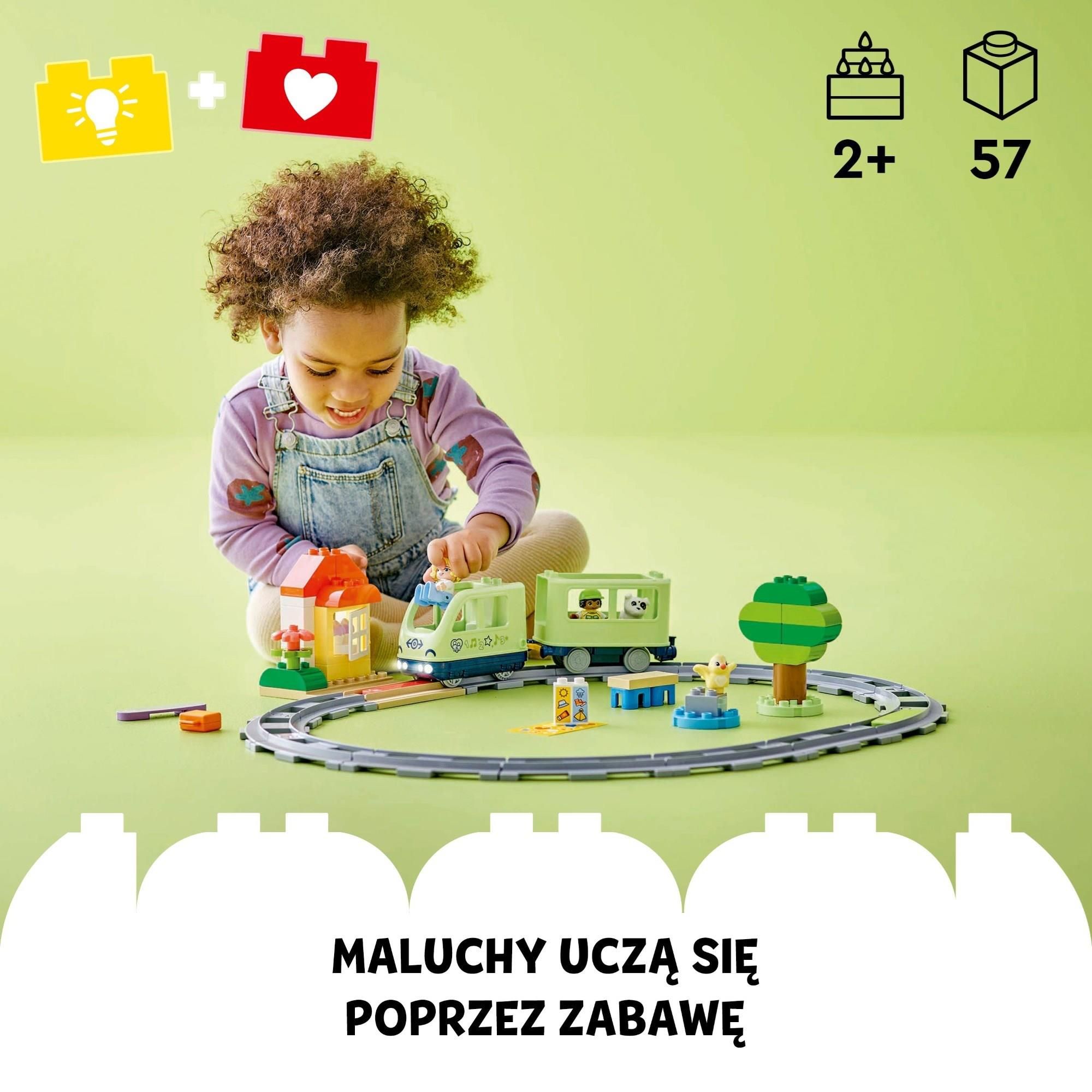 LEGO DUPLO 10427 Przygoda z interaktywnym pociągiem - Ceny i opinie ...