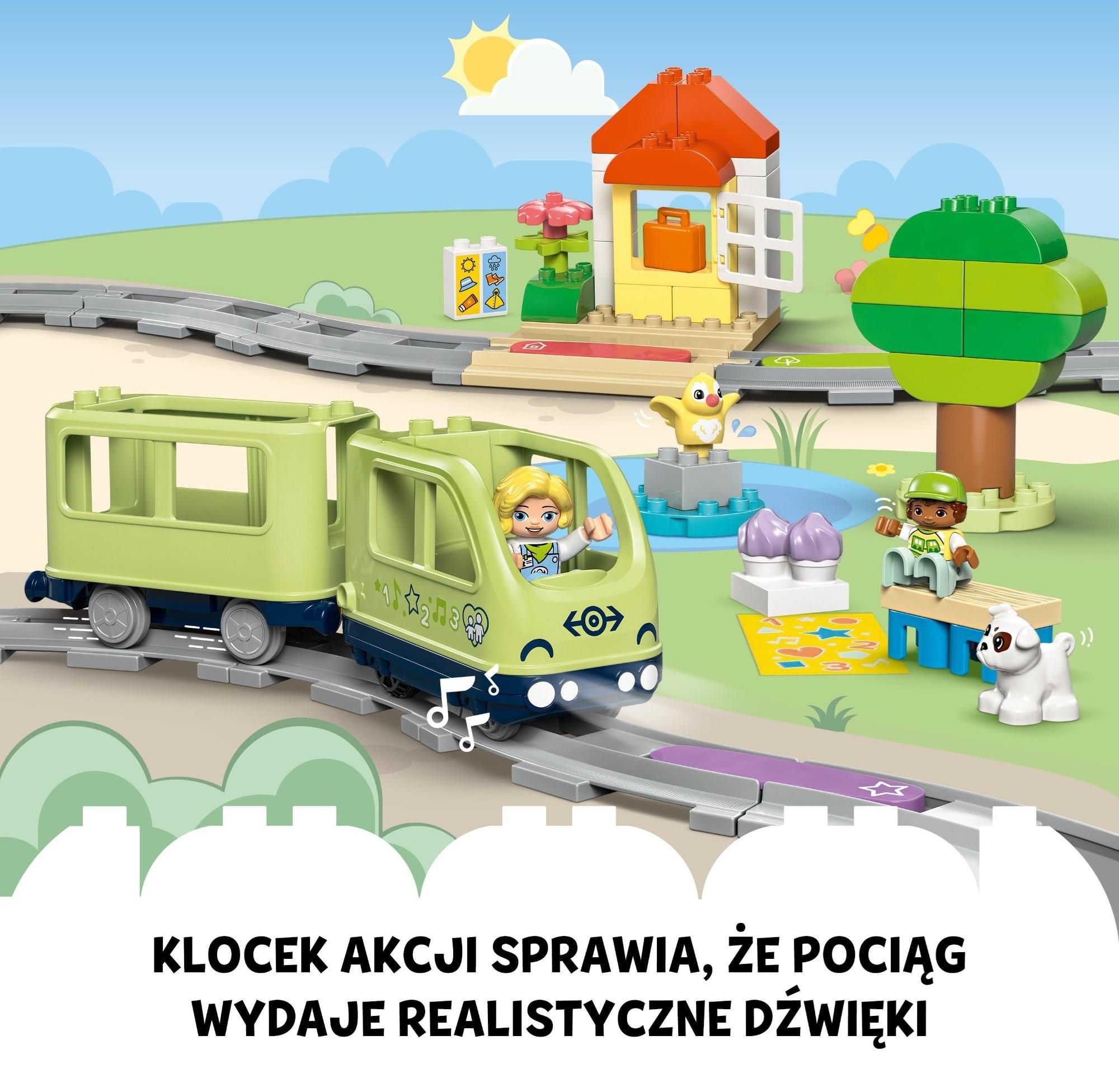 LEGO DUPLO 10427 Przygoda z interaktywnym pociągiem - Ceny i opinie ...