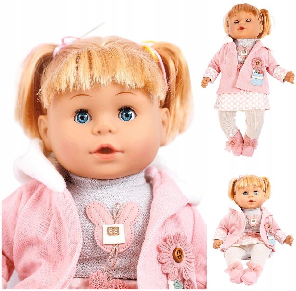 Lalka Swede Lalka Bobas Interaktywna Miękka Jak Żywa Duża 42Cm Śpiewa ...