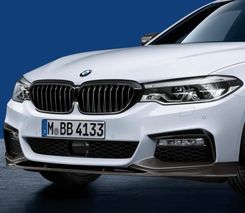 BMW Grill nerki Serii 5 (G30/G31) M Performance Czarne 51719626586/587 ...