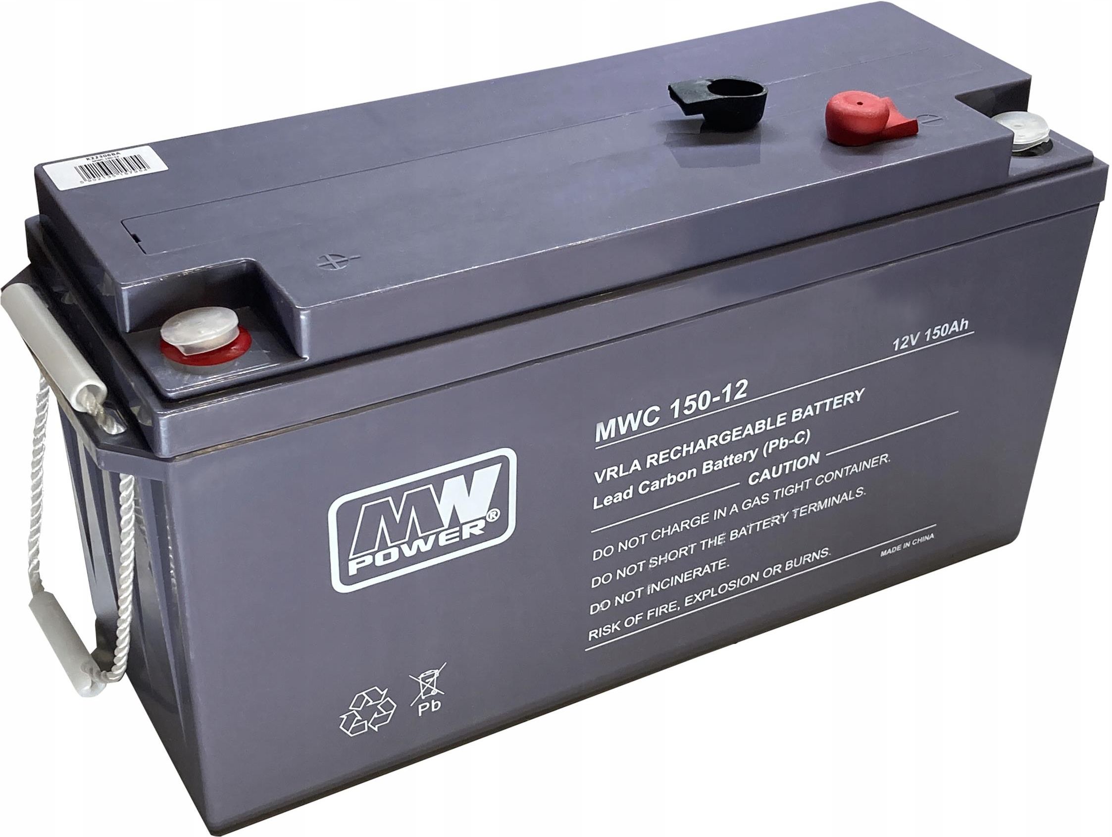 Mw Mwc 150-12: Agm (Pb-C) 12V/150Ah 484X170X241Mm M8 - Ceny i opinie na Ceneo.pl