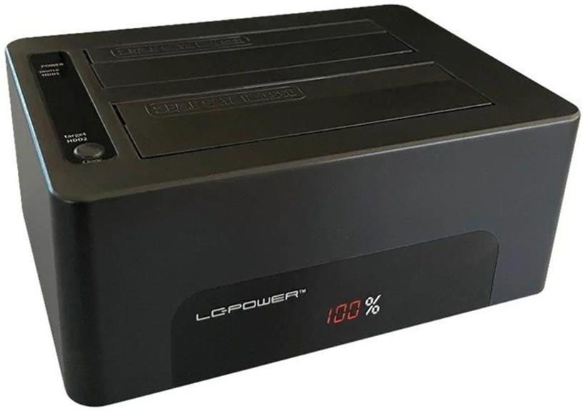 Lc-Power LC-DOCK-U3-V USB 3.2 Gen 1 (3.1 Gen 1) Type-B Czarny ...