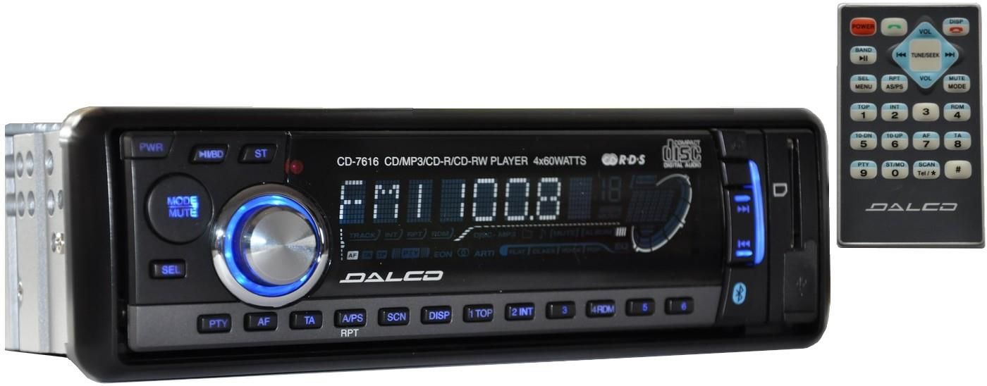 Radioodtwarzacz samochodowy Dalco CD Usb Sd Głośnomówiący Bluetooth MP3 ...