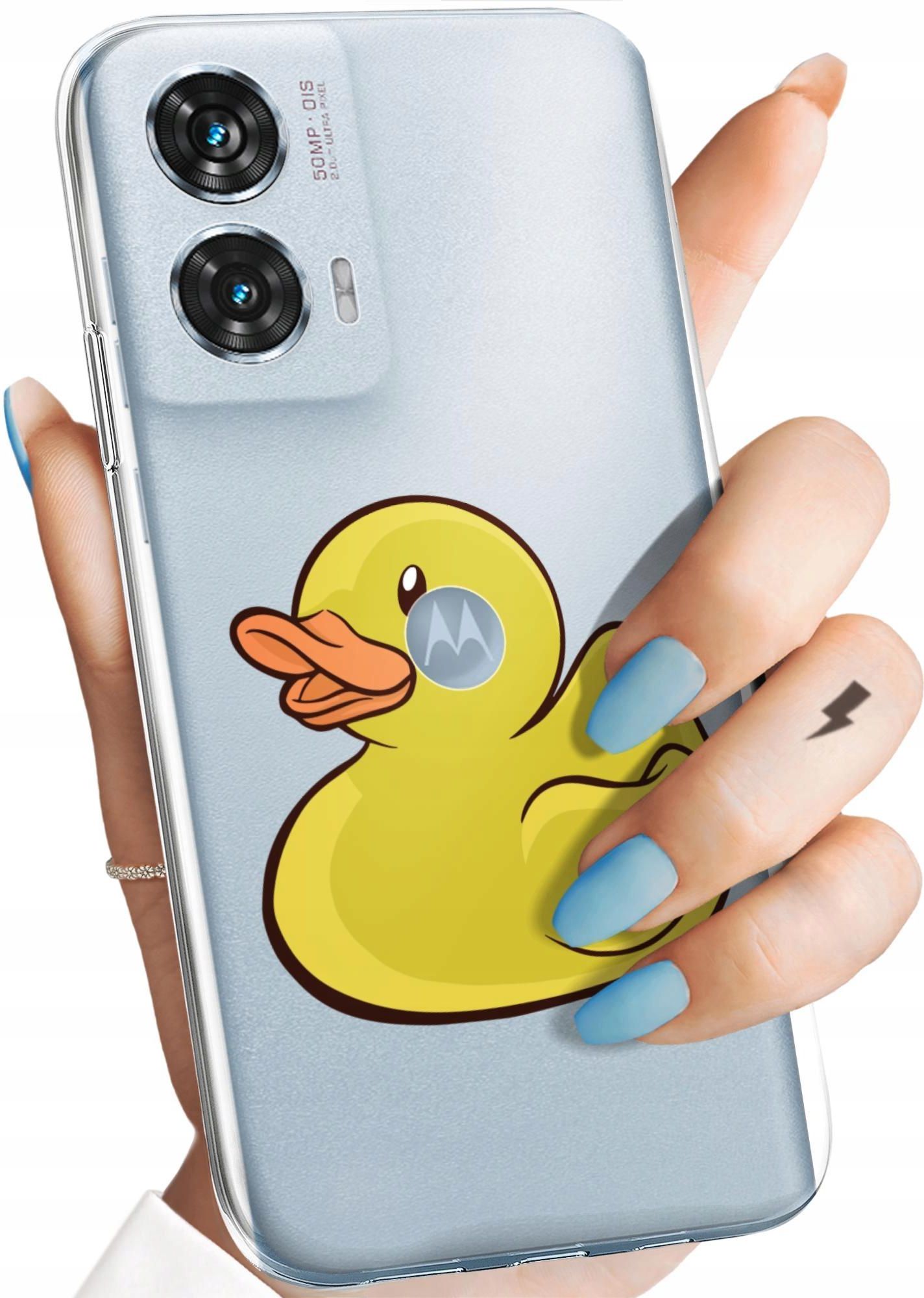 Etui Do Motorola Edge 50 Fusion Bez Tła Naklejki Sticker Obudowa Case ...
