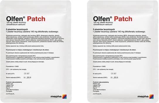 Olfen Patch Plastry 2 Szt. - Opinie i ceny na Ceneo.pl