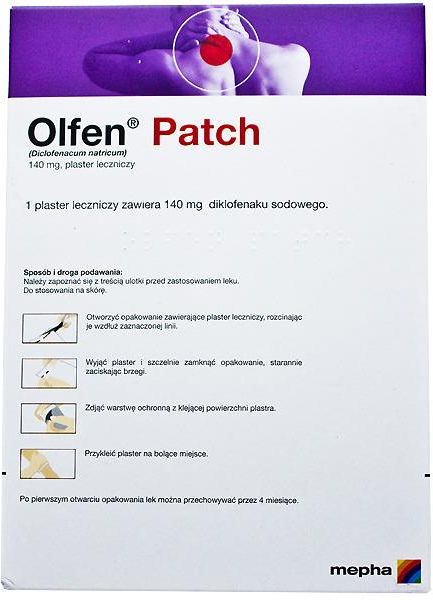 Olfen Patch Plastry 2 Szt. - Opinie i ceny na Ceneo.pl