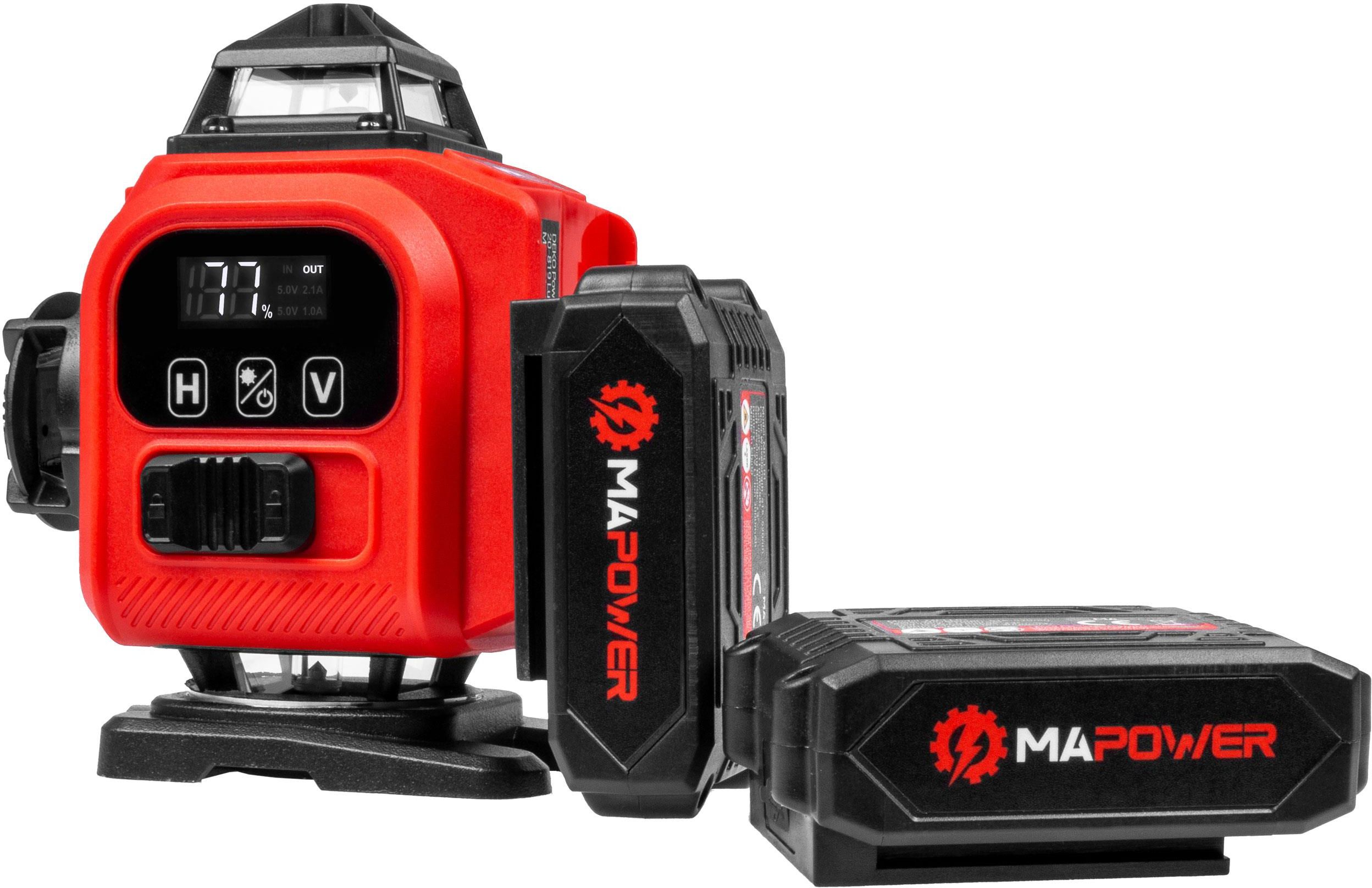 MaPower Laser Krzyżowy 4D MPLL01 - Opinie i ceny na Ceneo.pl