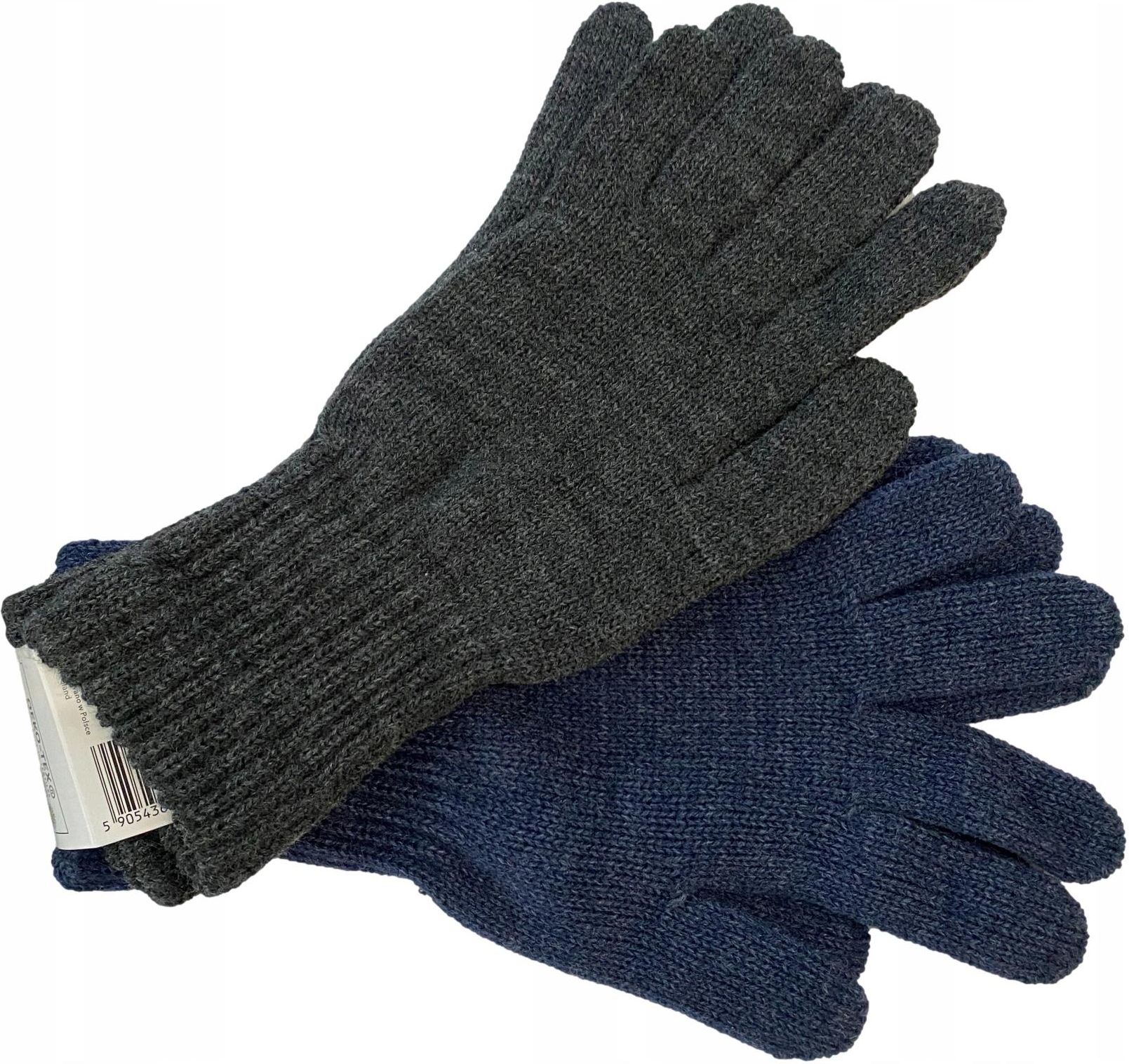 2pak Rękawiczki Damskie uniwersalny szare granat - Ceny i opinie - Ceneo.pl