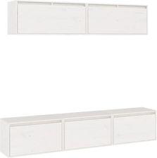 Zakito Klasyczne Wiszące Szafki Tv 3X60X30X35Cm 2X80X30X35Cm Biały (Z3100150) - Opinie i ...