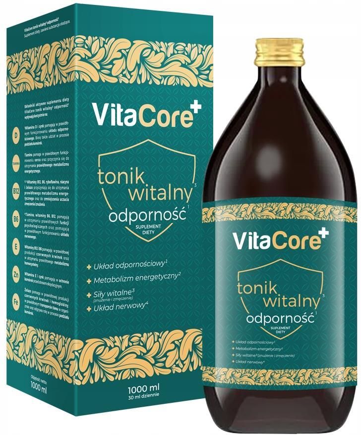 Vitacore Tonik Witalny Odporność 1000Ml - Opinie i ceny na Ceneo.pl