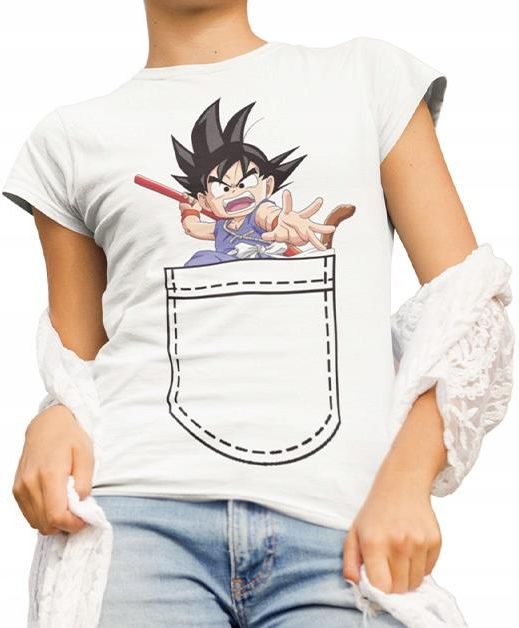 Damska Koszulka Dragonball Goku Pocket - Ceny i opinie - Ceneo.pl