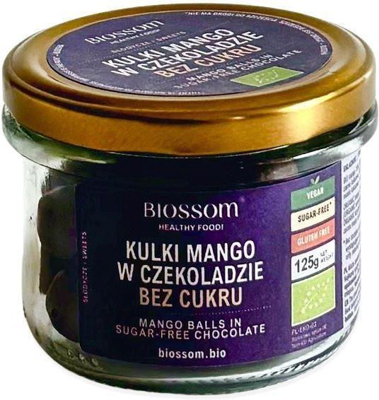 Biossom Przekąski Kulki Mango W Czekoladzie Bez Dodatku Cukru ...