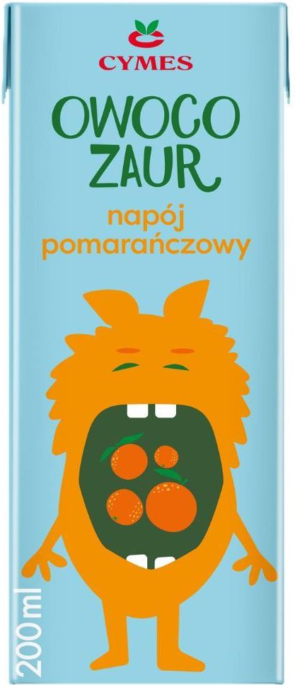 Cymes Owocozaur Sok O Smaku Pomarańczowym 200ml - Ceny i opinie - Ceneo.pl