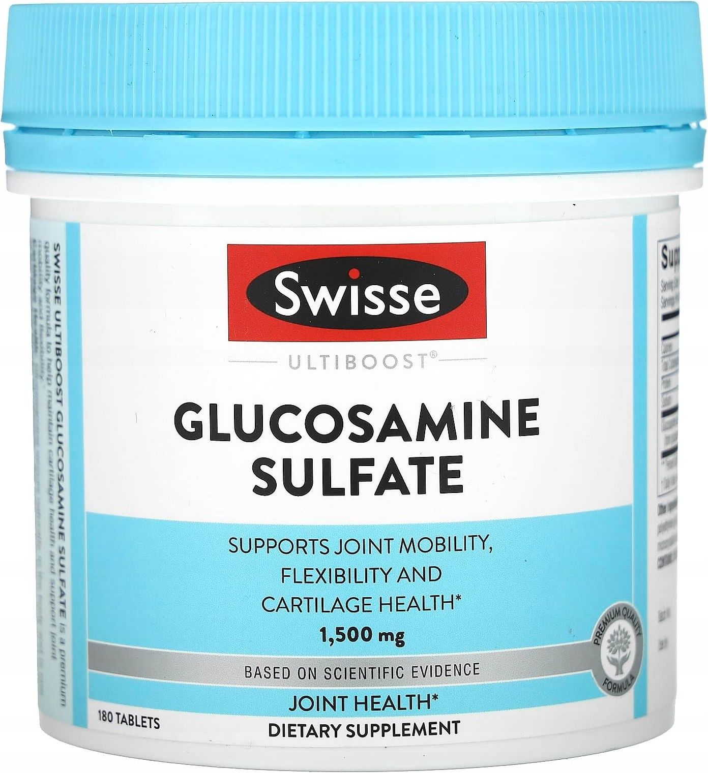 Swisse Ultiboost Glukozamina Siarczan 1500 Mg 180Tabl. - Opinie i ceny na Ceneo.pl
