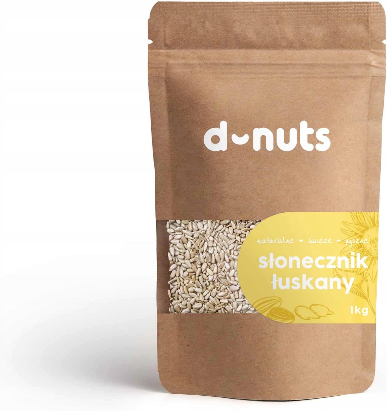 D Nuts Słonecznik Łuskany 500g - Ceny i opinie - Ceneo.pl