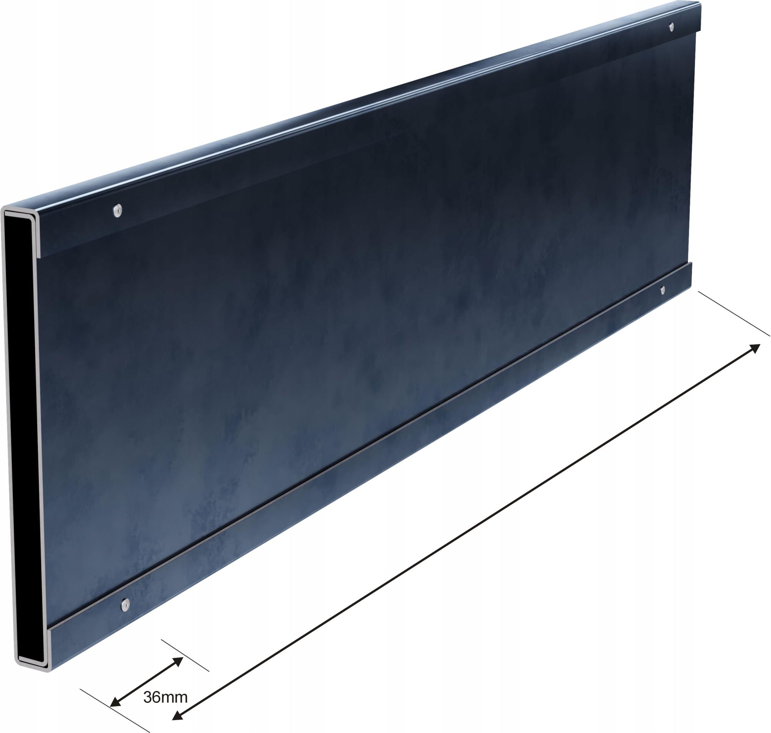 Materiały konstrukcyjne Logist System Profil Stalowy 400x20 x1,5 Modern ...