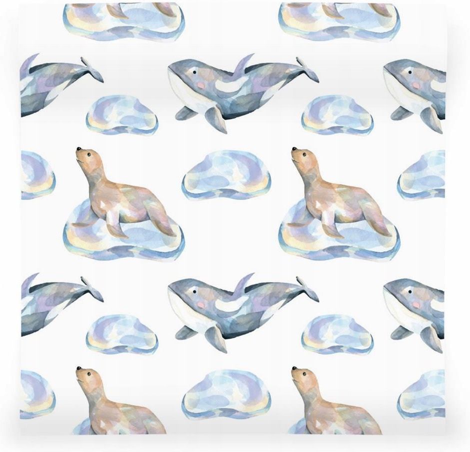 Tapeta Do Pokoju Dziewczynki Orki Delfiny Foki - Opinie i ceny na Ceneo.pl