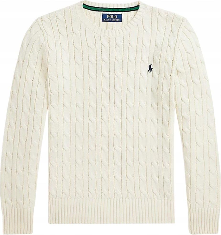 Sweter Polo Ralph Lauren 323702674 Biały - Ceny i opinie - Ceneo.pl