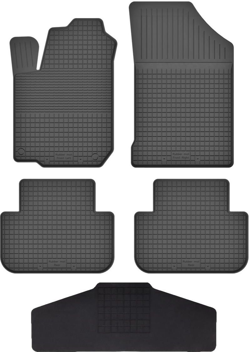 Dywanik samochodowy Wielganizator Wycieraczki Gumowe + Tunel Citroen C5 ...