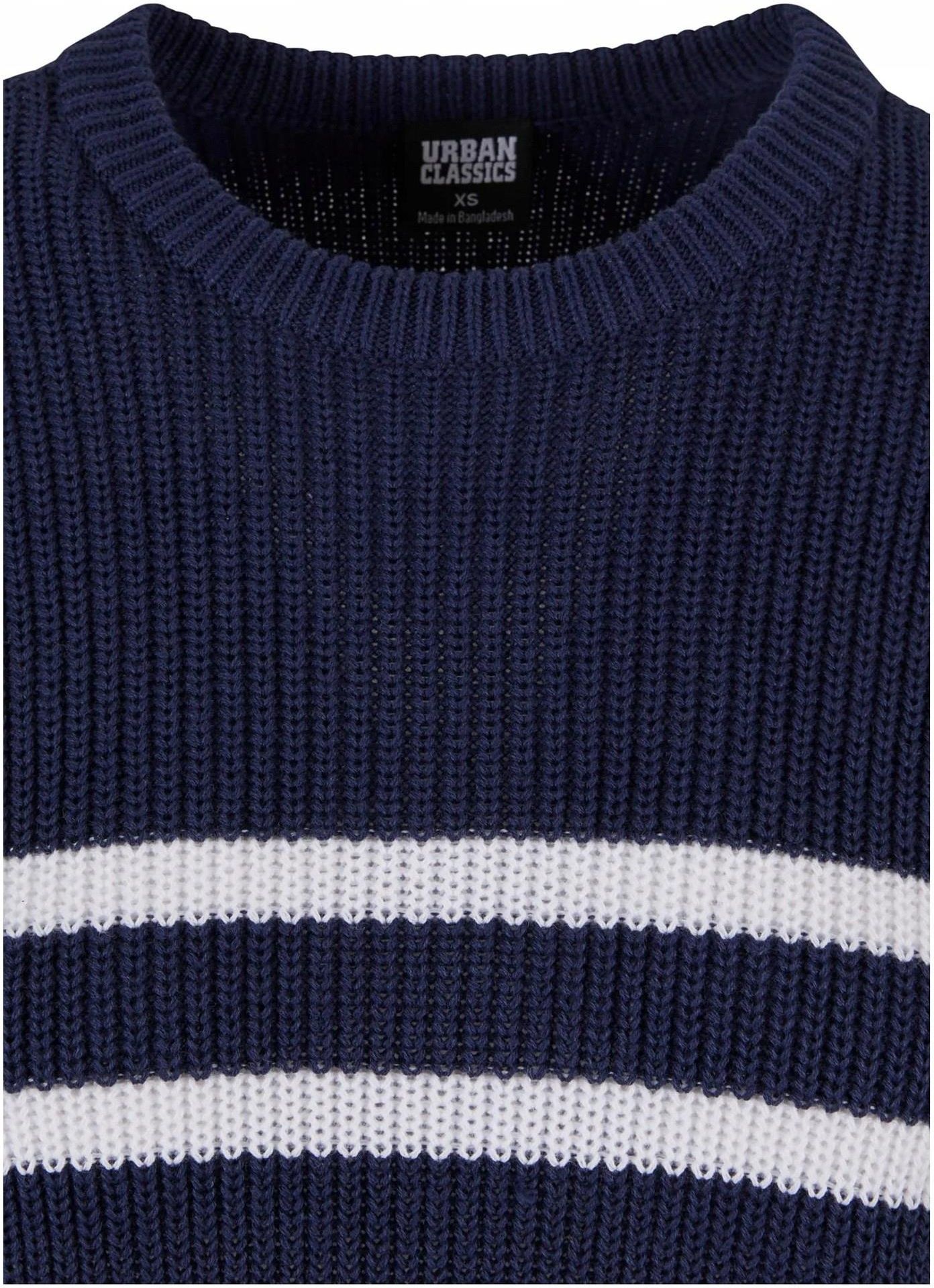 Urban Classics Sweter Damski W Paski Prążkowana - Ceny i opinie - Ceneo.pl