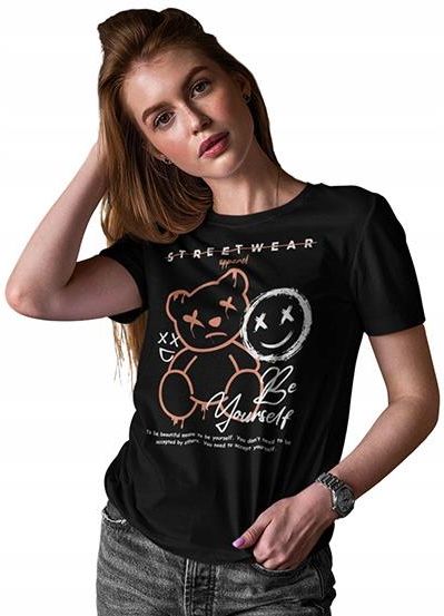 Koszulka Damska Bearstreet 29 - Ceny i opinie - Ceneo.pl